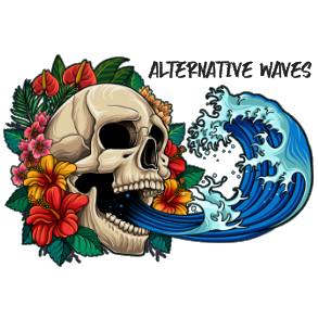 Alternative Waves: Unleash Your Dark Style by the Shore